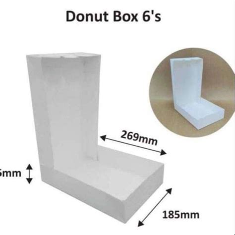 Donut Box Of 6 Half Dozen 25 Pcs Lazada Ph