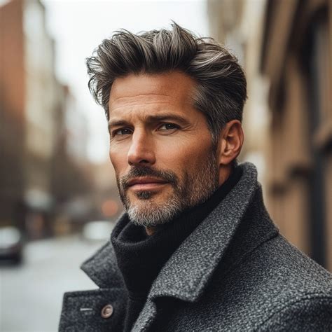 Top Hairstyles For Gray Hair Men Over 50 New Looks In 2024 Grey