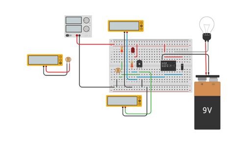 circuit design interruptor crepuscular tarea tinkercad