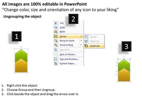Ppt Upright 2 Steps Description Powerpoint Templates