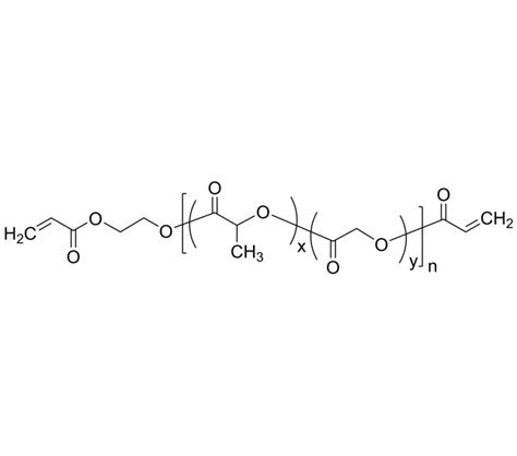 Polydl Lactidecoglycolide αω Bisacryloxy Terminated