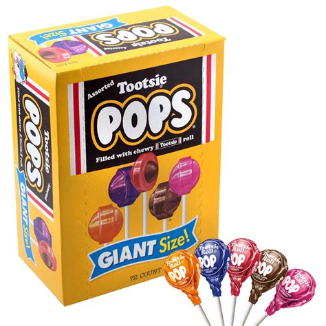 Brandclub Tootsie Pops Giant Candy Original Fruity Lollipop With