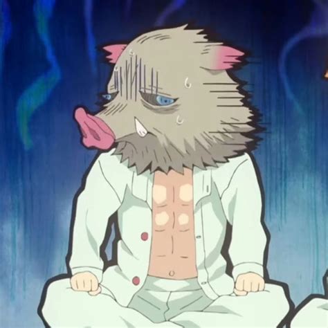 Inosuke Hashibira Icons Kimetsu No Yaiba Anime Demon Slayer Anime