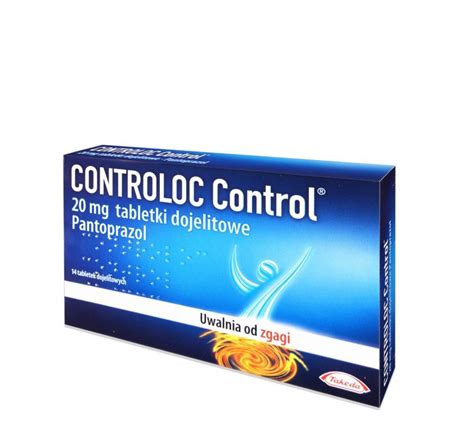 Controloc Control 20 Mg 14 Tabletek Praca żołądka Układ Pokarmowy Leki I Suplementy