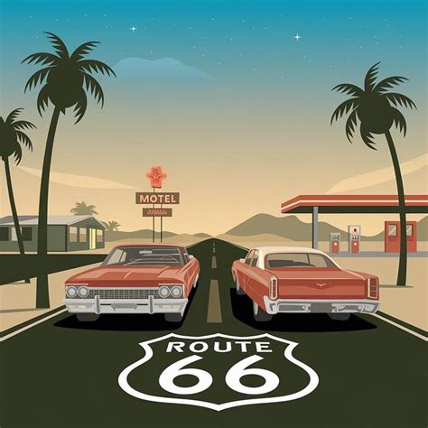 Retro Style Road Trip In A Classic Usa Car Nostalgic American Adventure