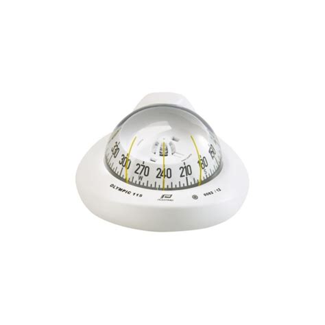Plastimo Compass Olympic 115 White Installation Horizontal Rose White