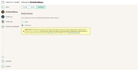 Try New Features First With Truffle Teams Early Access Truffle Suite