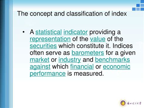 Ppt Chapter 10 Index Analysis Powerpoint Presentation Free Download