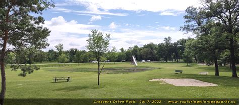 Crescent Drive Park Exploring Winnipeg Parks