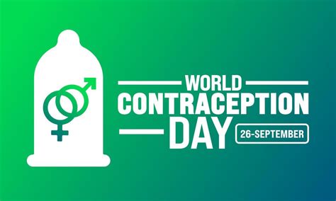World Contraception Day Background Or Banner Design Template Holiday