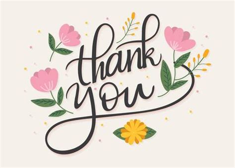 Thank You Vector Art Icons And Graphics For Free Download