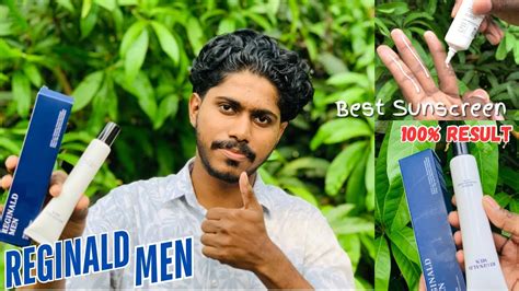 ഇത് കൊള്ളാം👍 Reginald Men Sunscreen Malayalam 100 Result Reginald