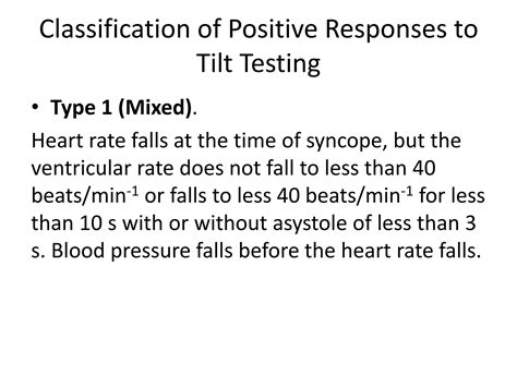 Tilt Table Test Pptx
