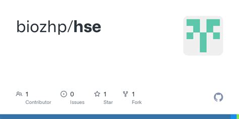 GitHub Biozhp Hse