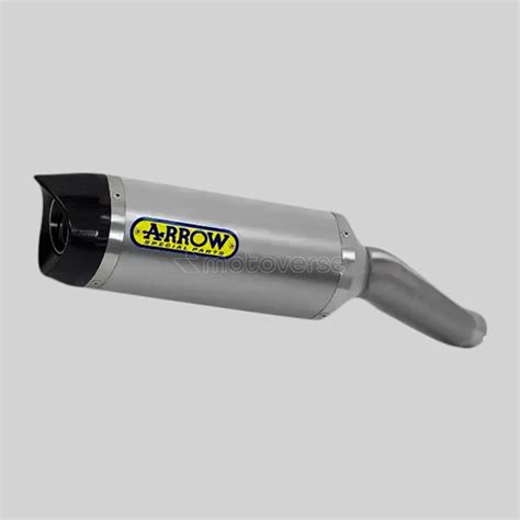 Arrow Thunder Aluminium Silencer With Carbon End Cap For Honda Cb 1000