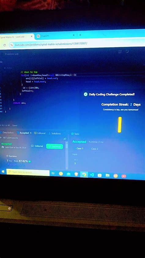 Patel Mohasmi On Linkedin Day33 Datastructures Coding Programming