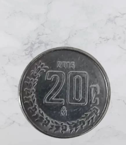 Moneda De 20 Centavos Mexicanos Año 2015 Mercadolibre