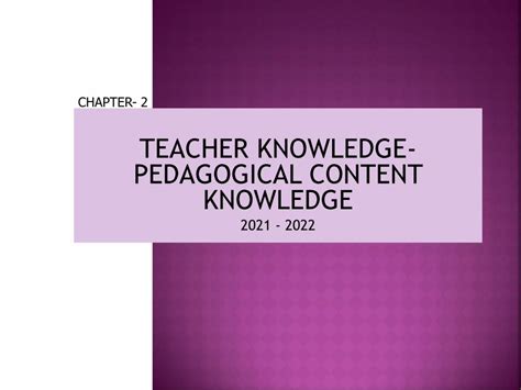 Pdf Teacher Knowledge Pedagogical Content Knowledge Dokumen Tips