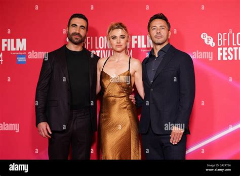 Brett Goldstein Imogen Poots And William Bridges Attend The Bfi London
