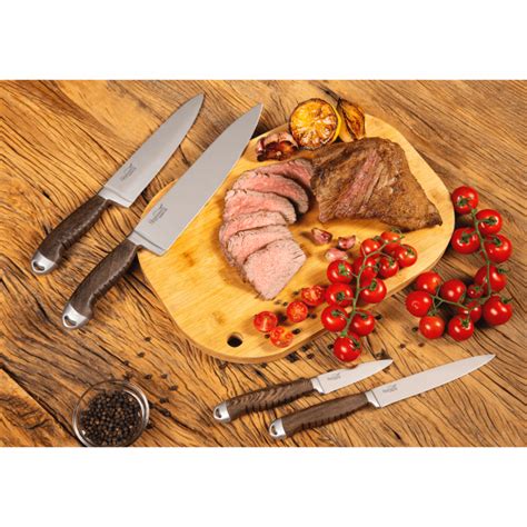 Faca Para Carnes Renaissance Mundial 8 Em Aço Inox E Cabo Em Madeira 3310 8