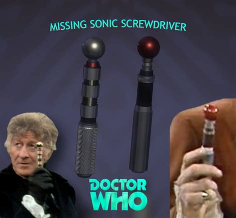 Jon Pertwee Sonic Screwdriver Dr Who Jon Pertwee 3rd Doctor Action
