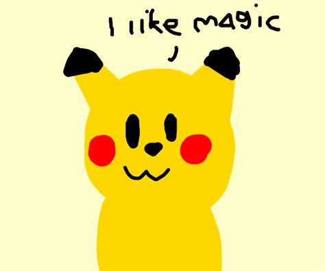 Pikachu Likes Magic — Weasyl