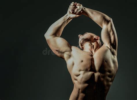 Male Model With Perfect Body Seductive Gay Body Strong Brutal Guy