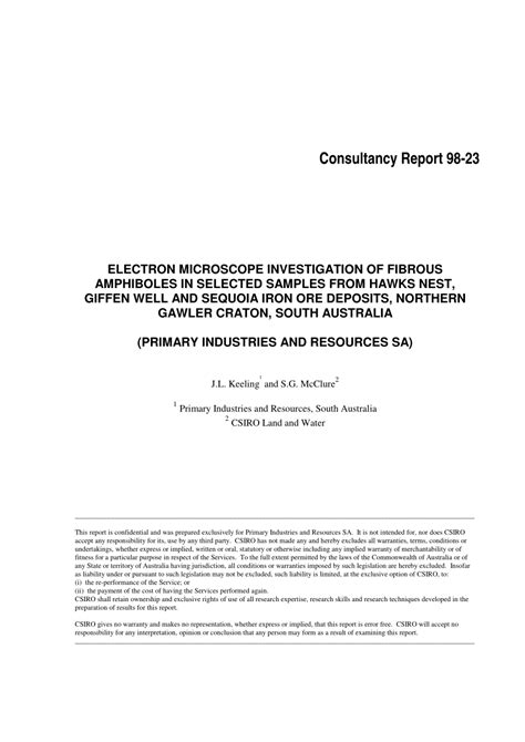 Pdf Electron Microscope Investigation Of Fibrous Amphiboles In Selected Samples From Hawks