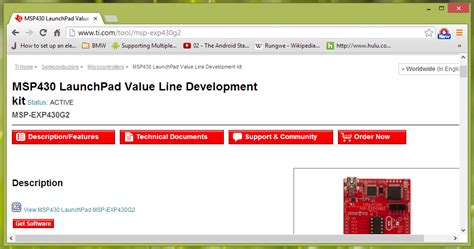 How To Upload Firmware To Msp430 Launchpad Yuriys Toys