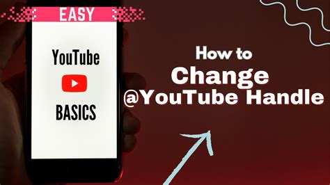 How to Change your YouTube Handle 2023 [Easy Steps] | YouTube Customization Guide - YouTube