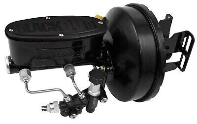 1955 57 Chevy Belair Black Out Power Brake Booster Wilwood Master