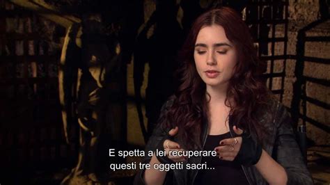 Shadowhunters Città Di Ossa Intervista A Lily Collins Clary Youtube