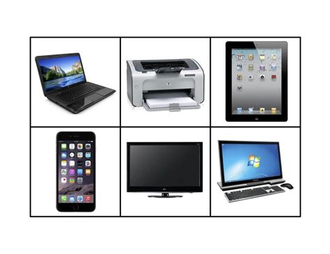 Laptop Printer Tablet Cellphone Tv Computer