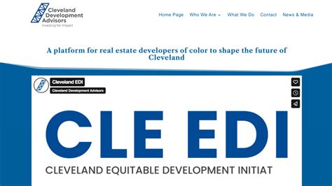 Cleveland Equitable Development Initiative Picks 15 People For Its
