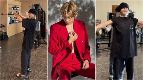 Bts V Enjoys An Energising Workout And Fun Dancing Session During Live