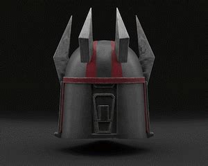 Gar Saxon Helmet 3d Print Files Galactic Armory