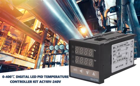 Rex C100 Smart Temperature Controller Ac 110v 240v 0 400