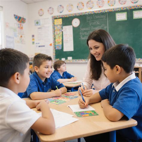 Classroom With Special Needs Students Stable Diffusion Online