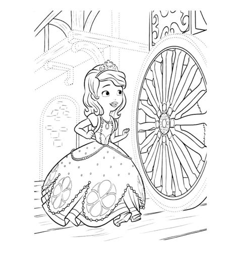 Omalovánky K Vytisknutí Sofie První Omalovanek Cz