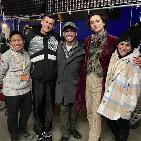 Some Bts Photos Of Wonka Rtimotheechalametdaily