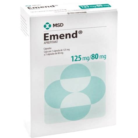 Emend 125mg 3cap Msd Flosamed