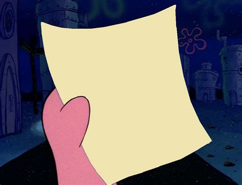 Patrick Blank Template Imgflip