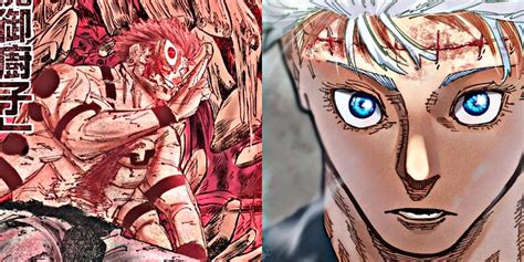 Jujutsu Kaisen Chapter 261 Malevolent Shrine Vs Unlimited Void