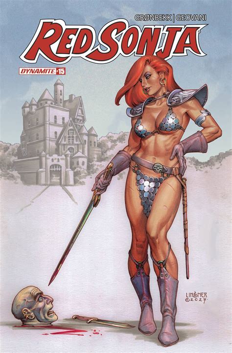 Red Sonja 15 Linsner Cover Fresh Comics
