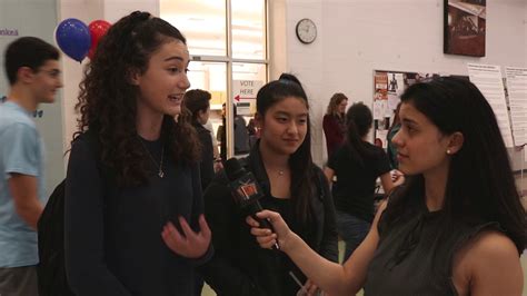 Mock Election Reporter Maya Mathews Youtube