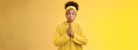 Premium Photo Silly Cute Pitty Young Africanamerican Teenage Daughter Asking Pocket Money Go