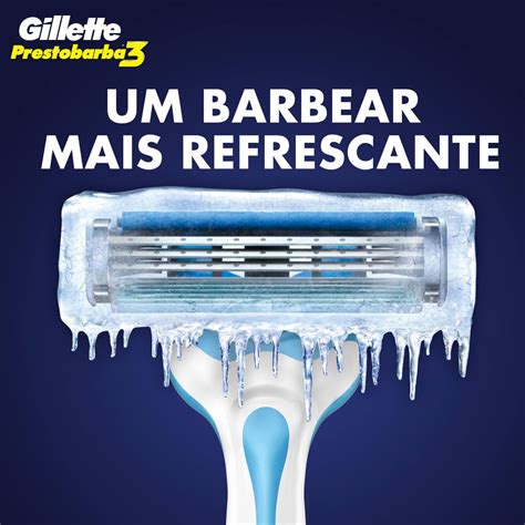Aparelho Para Barbear Gillette Prestobarba Cool 3 Leve 4 Pague 3 Unidades Comper