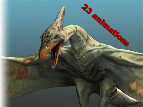Dinosaur Pterodactyl Characters Unity Asset Store