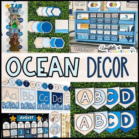 Ocean Theme Classroom Decorations Swim Into The New Year Bulletin