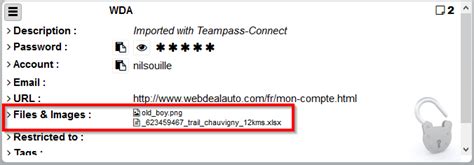 Items Teampass Documentation
